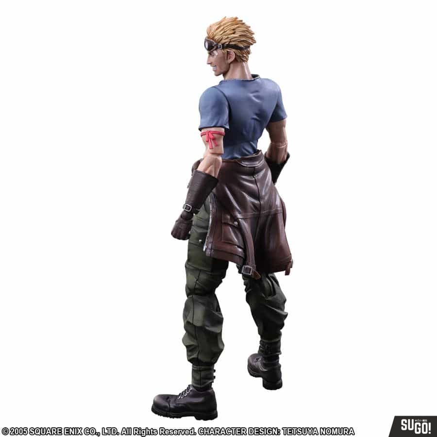 Final Fantasy VII - Cid Highwind & Cait Sith Play Arts Action Figure ...