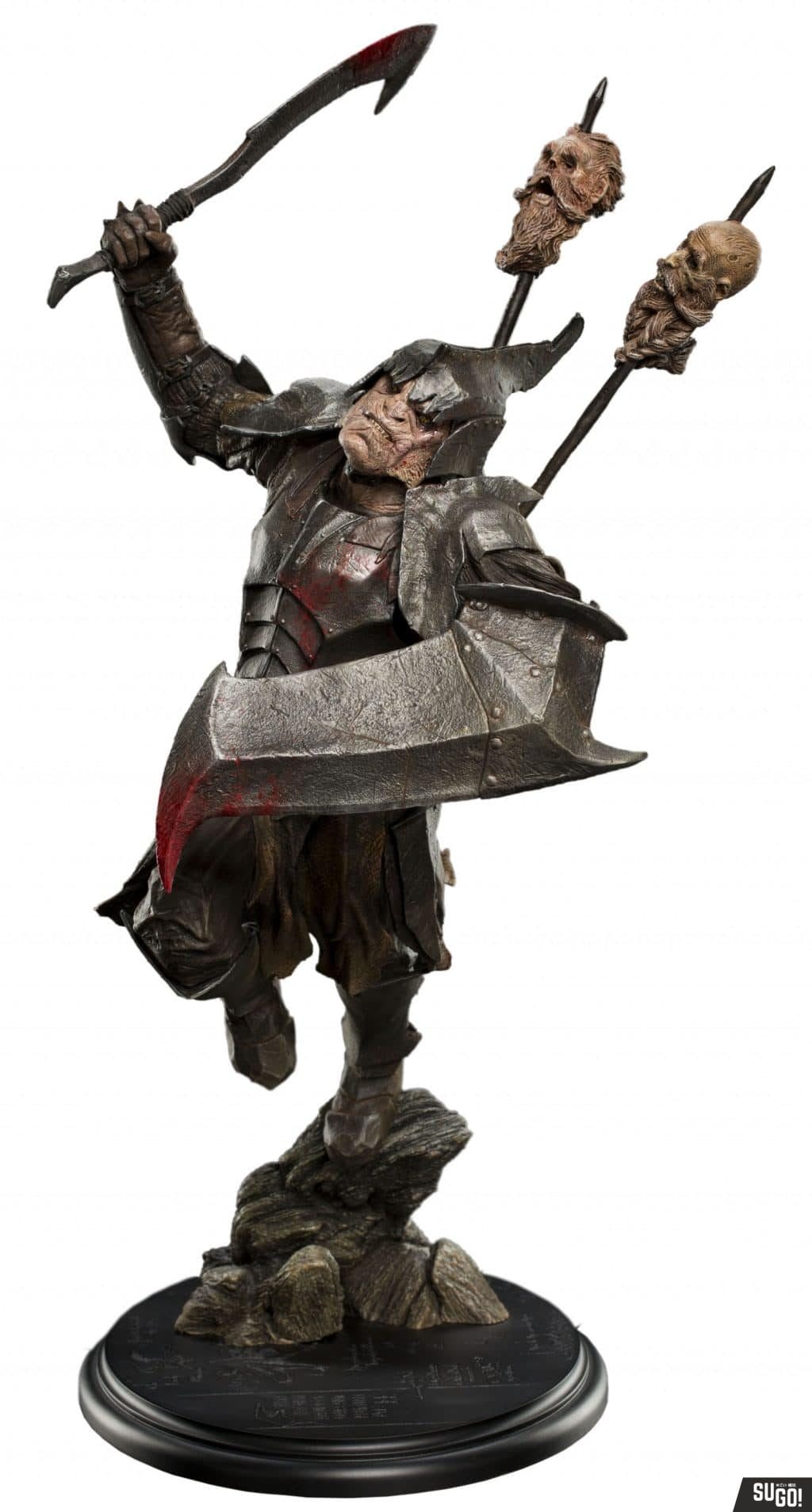 The Hobbit Premium Figure Dol Guldur Orc Soldier 1/6 Scale - Sugo Toys ...