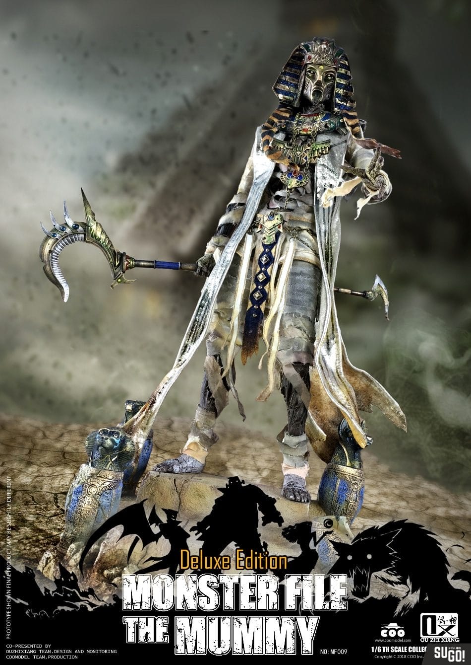 MONSTER FILE SERIES - MUMMY NO.MF009 (Deluxe Ver) - Sugo Toys ...