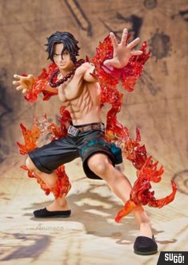 ONE PIECE - SHF ZERO PORTGAS D. ACE BATTLE VERSION FIGURE - Sugo Toys ...