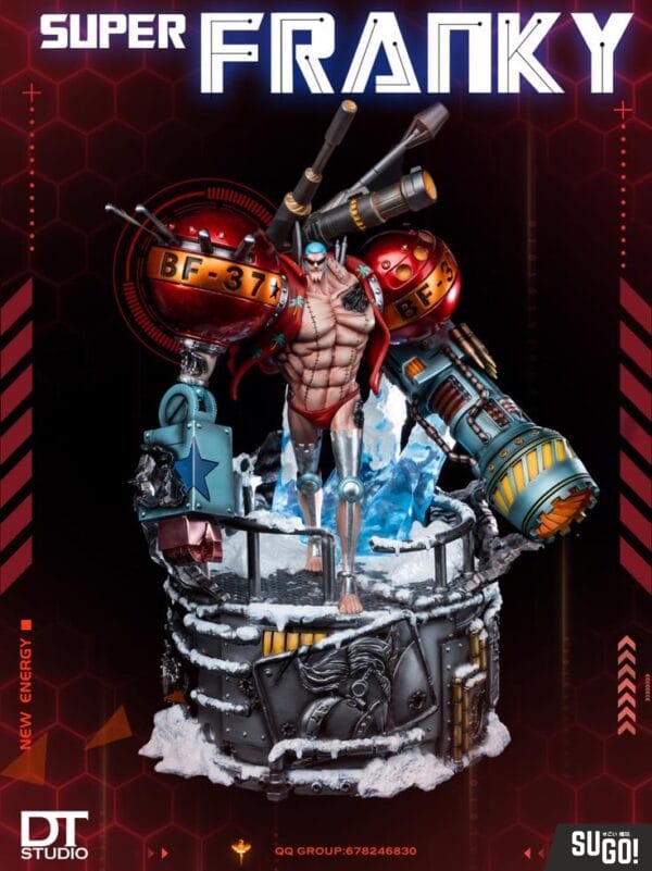 DT Studios One Piece Super Franky 53cm Resin GK Statue - Sugo Toys ...