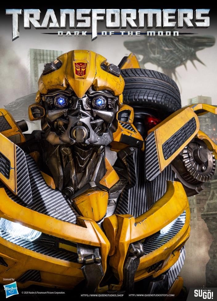 Queen Studios Transformer Bumblebee Bust Statue - Sugo Toys | Australian Premium Collectable Store