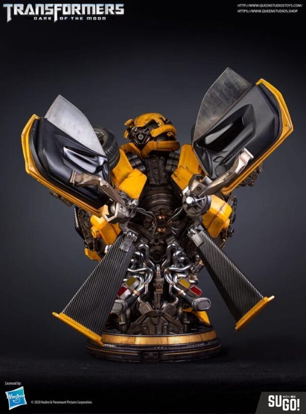Queen Studios Transformer Bumblebee Bust Statue Special Version - Sugo ...