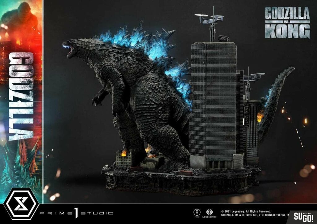 Prime 1 Studio Godzilla vs Kong Godzilla Final Battle UDMGVK-01 60CM ...