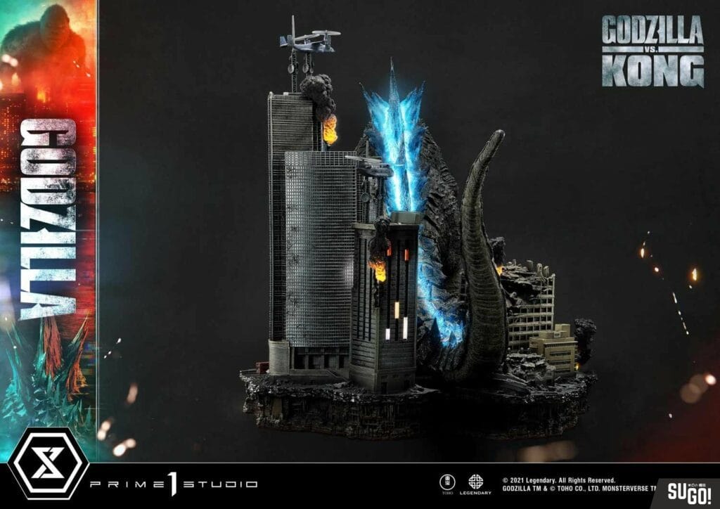 Prime 1 Studio Godzilla vs Kong Godzilla Final Battle UDMGVK-01 60CM ...