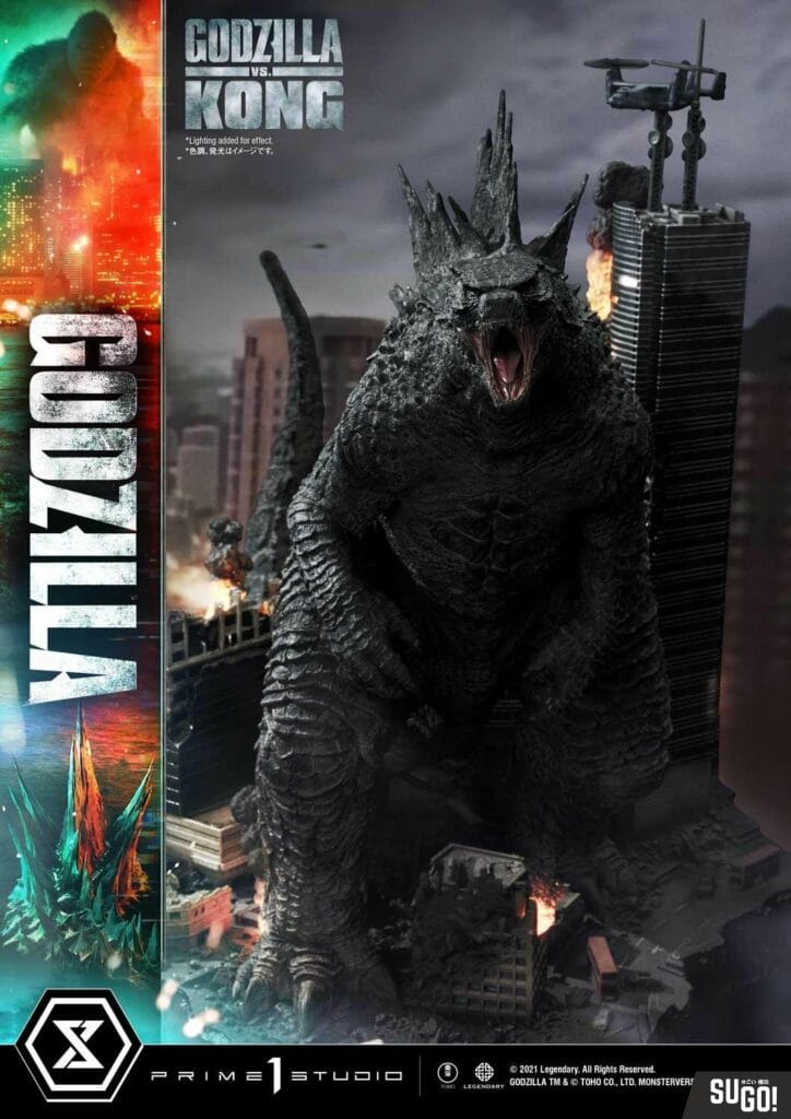 Prime 1 Studio Godzilla vs Kong Godzilla Final Battle UDMGVK-01 60CM ...