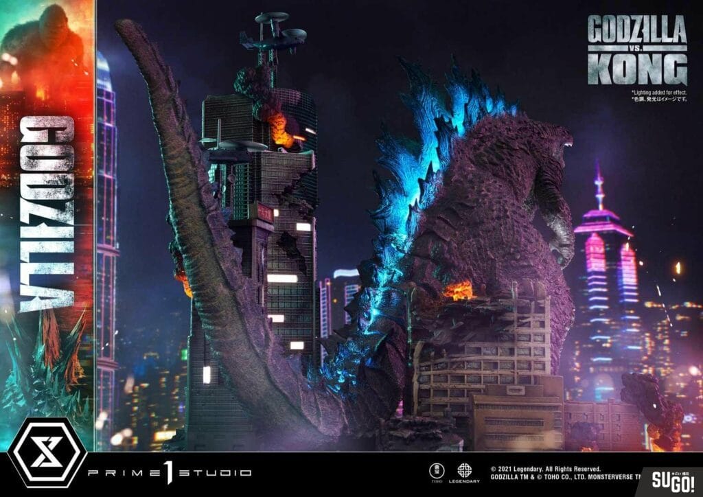 Prime 1 Studio Godzilla vs Kong Godzilla Final Battle UDMGVK-01 60CM ...