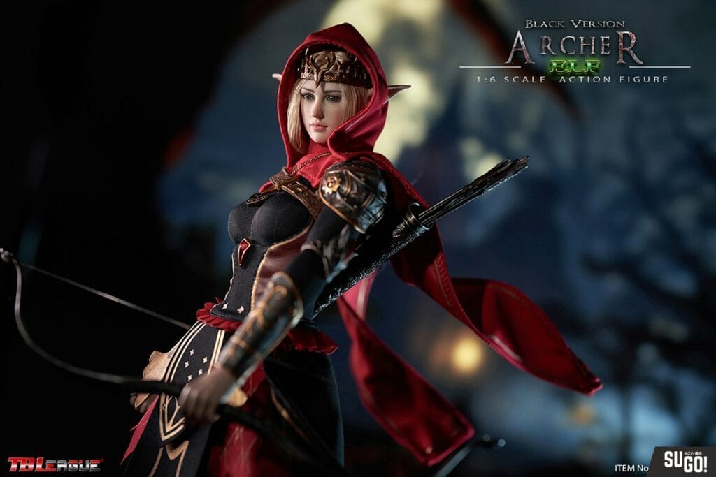 TBLeague Elf Archer Black PL2021-175A 1/6 Scale Action Figure - Sugo ...
