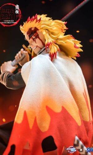 SNC Flame Demon Slayer Hashira Kyojuro Rengoku 1/6 Scale Action Figure ...