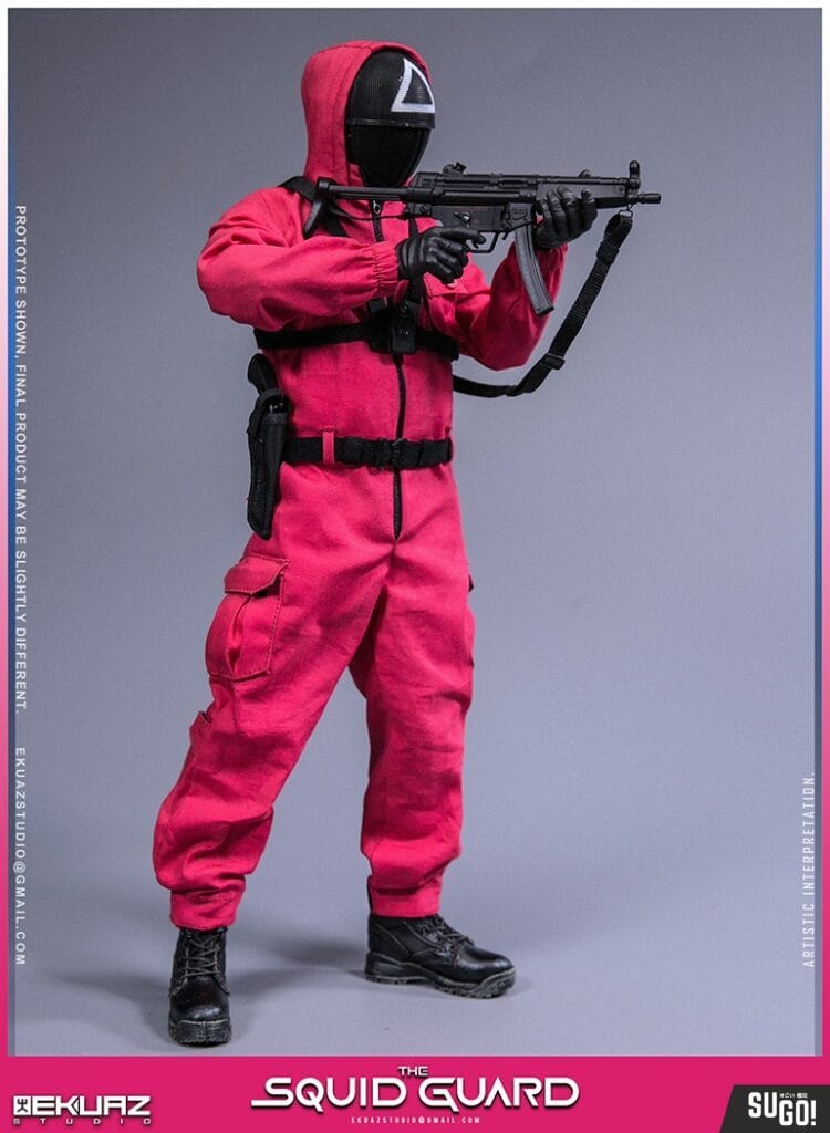 Ekuaz Studio Squid Game The Game Guard 1/6 Scale Action Figure EKS07 ...