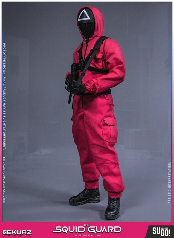 Ekuaz Studio Squid Game The Game Guard 1/6 Scale Action Figure EKS07 ...