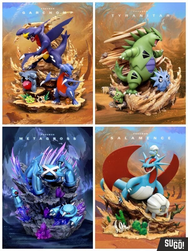 PPAP Studio Pokemon Garchomp Family GK Statue - Sugo Toys | Australian ...