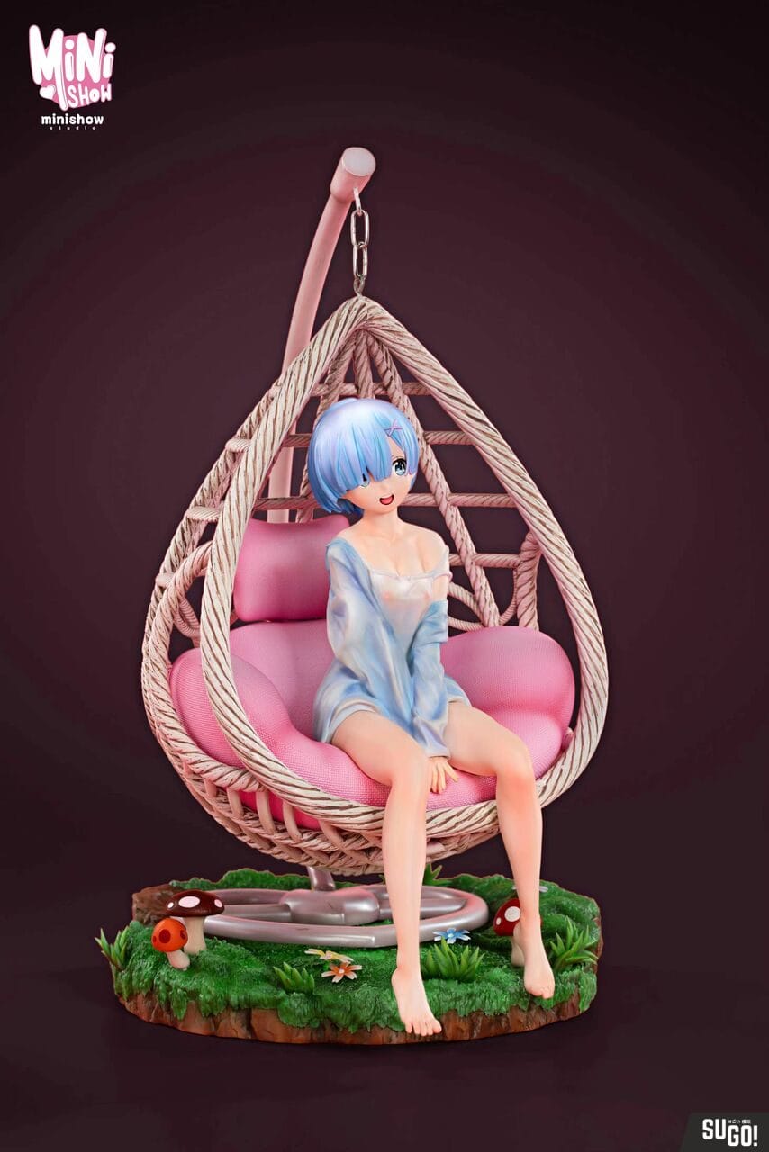 Minishow Studio [18+] Re:Zero Rem 30cm GK Statue - Sugo Toys | Action Figures & Collectibles