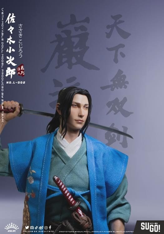 Zgjktoys Sasaki Kojiro 1/6 Scale Figure L-002 - Sugo Toys | Australian ...