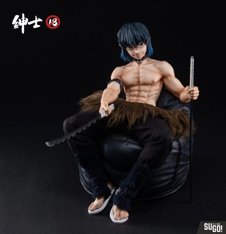 Gentleman 18 Studio [18+] Demon Slayer Hashibira Inosuke 1/6 GK Statue ...