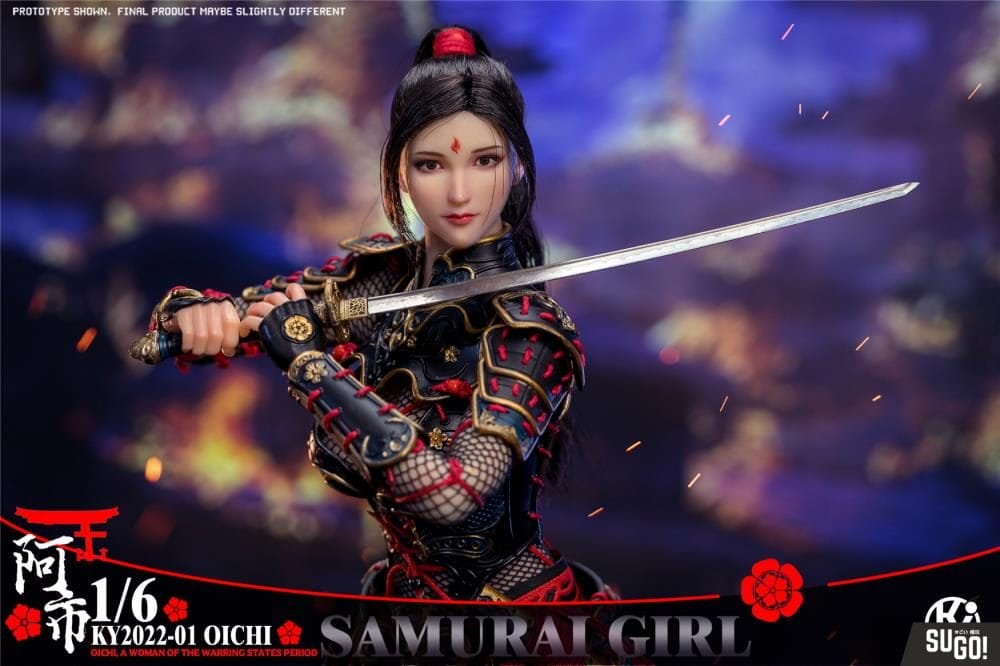 Kystudio Japanese Warring States Female Warrior Series Oichi 1/6 Scale ...