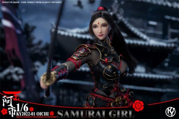 Kystudio Japanese Warring States Female Warrior Series Oichi 1/6 Scale ...