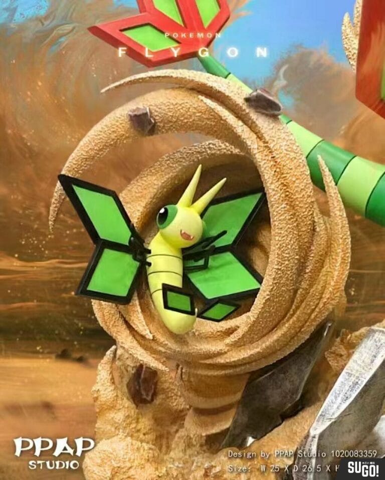 PPAP Studio Pokemon FLYGON Evolution GK Statue - Sugo Toys | Action ...