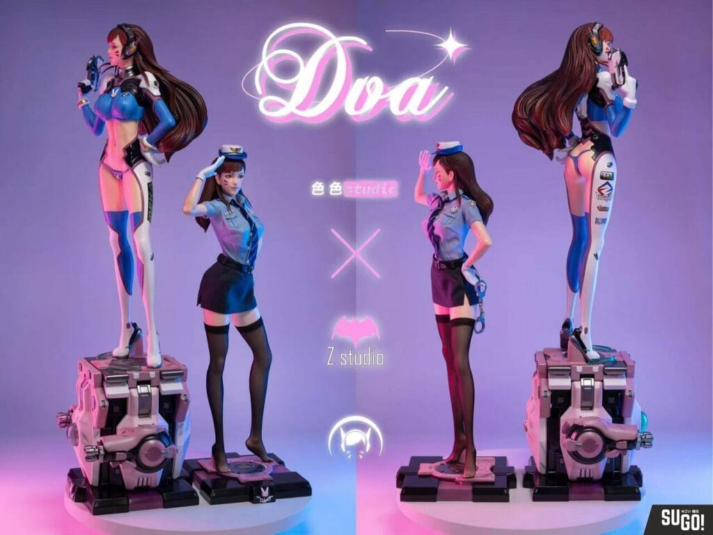 Z Studio [18+] Game Girl DVA GK Statue 59 cm Deluxe Ver. - Sugo Toys | Action Figures & Collectibles
