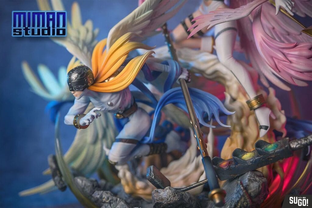 MIMAN Studio Digimon Angemon & Angewomon GK Statue - Sugo Toys | Action ...