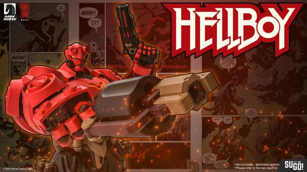 Tibetan Road Model Alloy Mecha Hellboy Mecha CD-FA-02 33cm Action ...