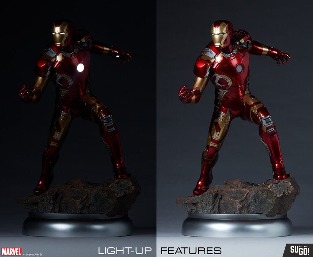 Sideshow Iron Man Mark XLIII Maquette Statue - Sugo Toys | Action ...