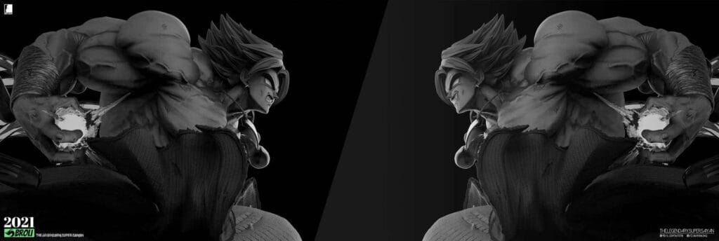 Last Sleep Studio - Dragon Ball Broly 1/6 Scale Statue - Sugo Toys ...