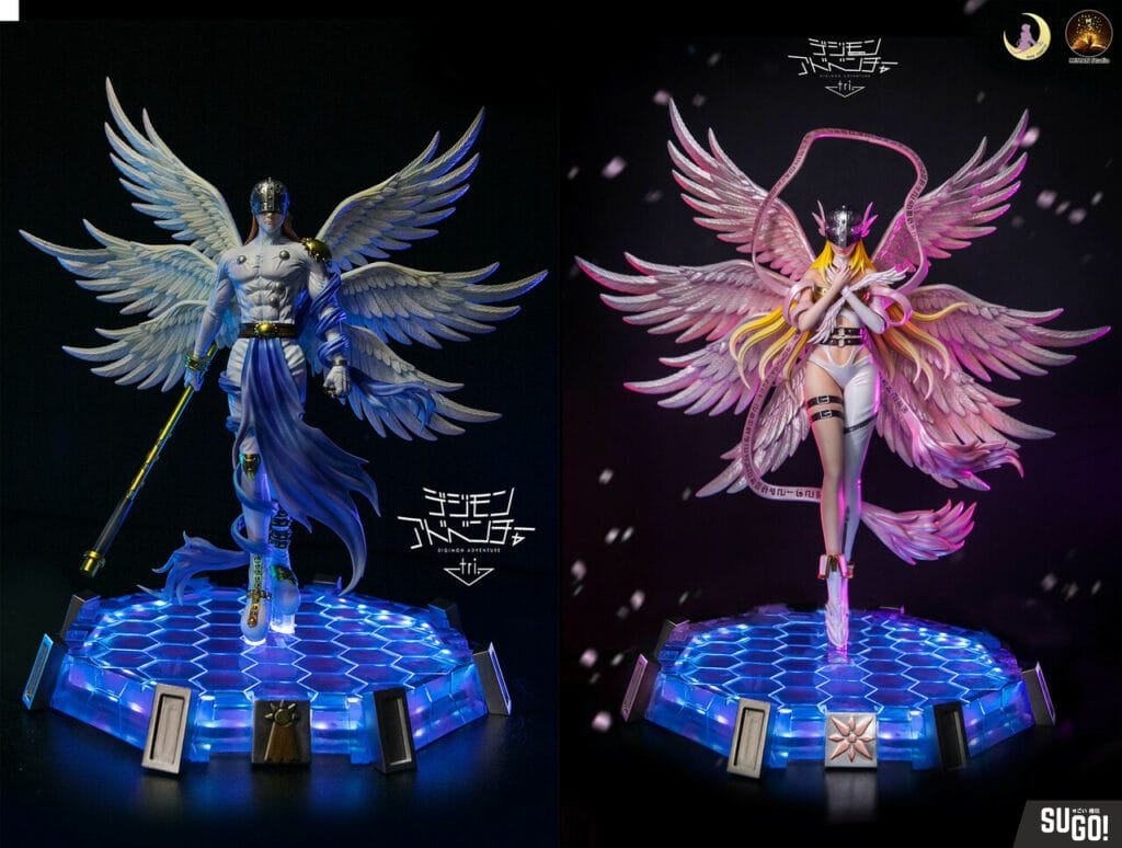 Moon Goodess & Miman Studio Digimon Angewomon 33cm GK Statue - Sugo Toys | Action Figures ...