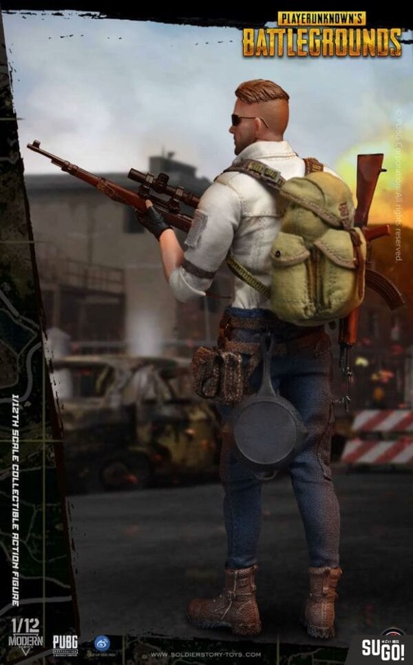 Soldier Story PUBG Battlegrounds Collectible 1/12 Scale Action Figure ...