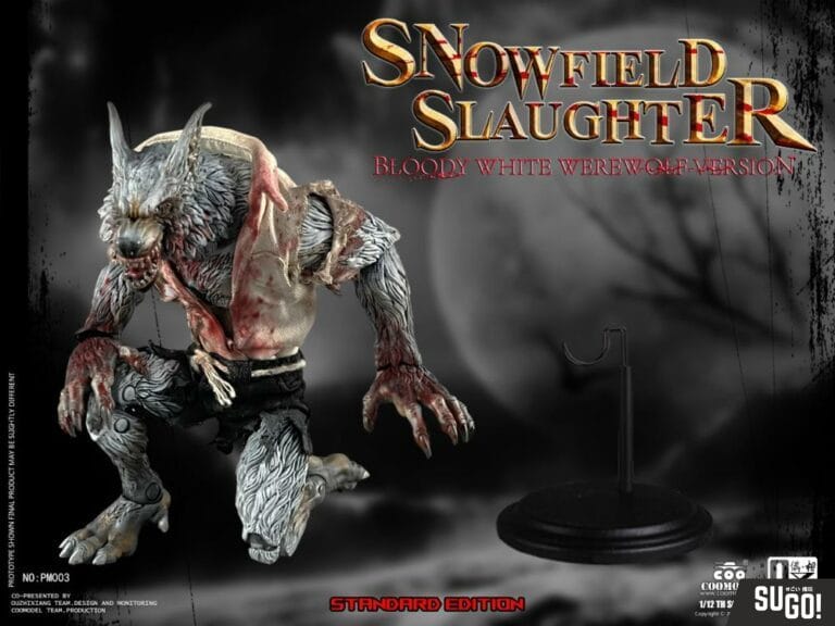 Coomodel Snowfield Slaughter Bloody White Werewolf (Standard Ver.) 1/12 ...