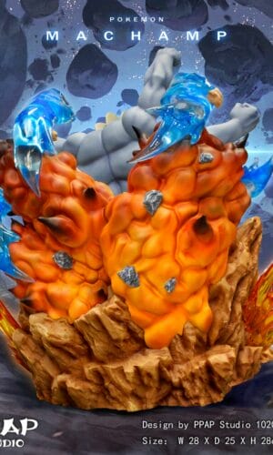 PPAP Studio Pokemon Machamp Evolution GK Statue - Sugo Toys | Australian Premium Collectable Store
