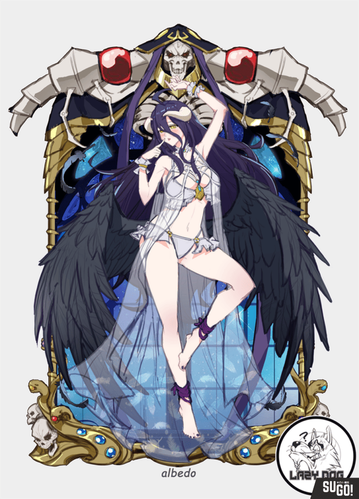 Lazydog Studio [18+] 1/6 Albedo Frame Advanced Ver. GK Statue - Sugo Toys | Australian Premium ...