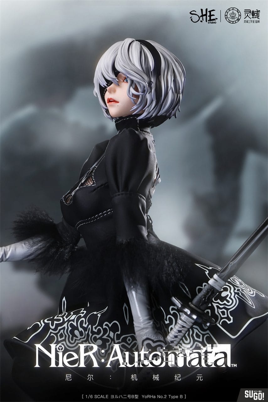 S.H.E Studio [18+] NieR 2B 1/6 Deluxe Ver. GK Statue - Sugo Toys ...