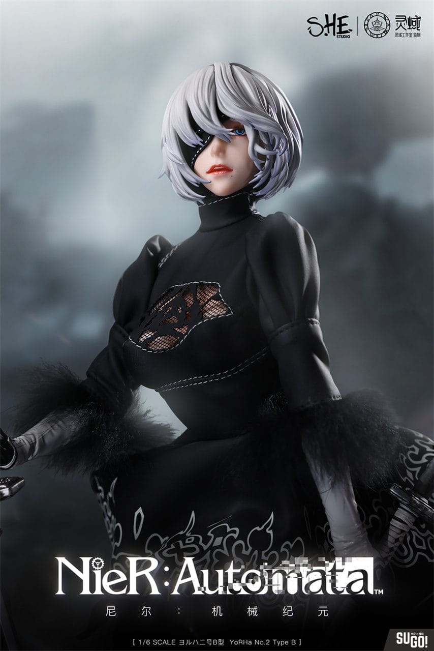 S.H.E Studio [18+] NieR 2B 1/6 Deluxe Ver. GK Statue - Sugo Toys ...