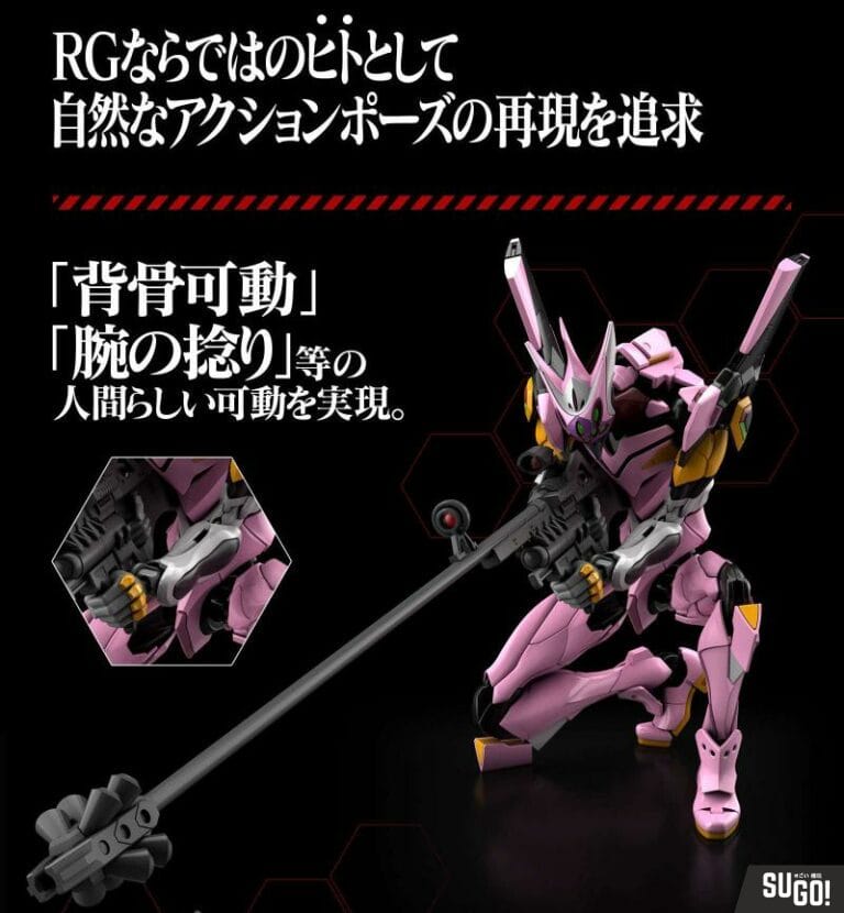 Bandai RG EVA Evangelion Unit-08 Model Kit - Sugo Toys | Action Figures ...