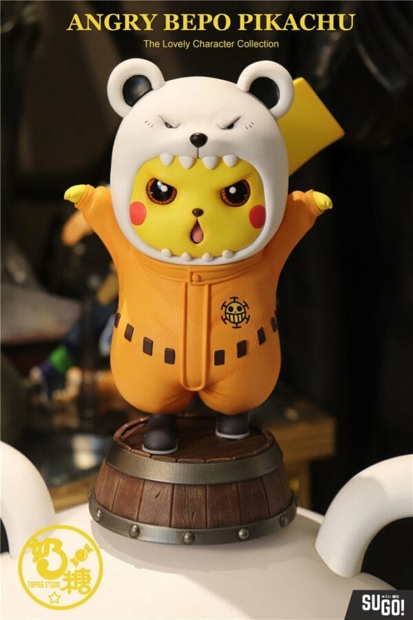 Toffee Studio Pokemon Pikachu Cosplay Bepo Mini Ver 17cm Statue - Sugo ...