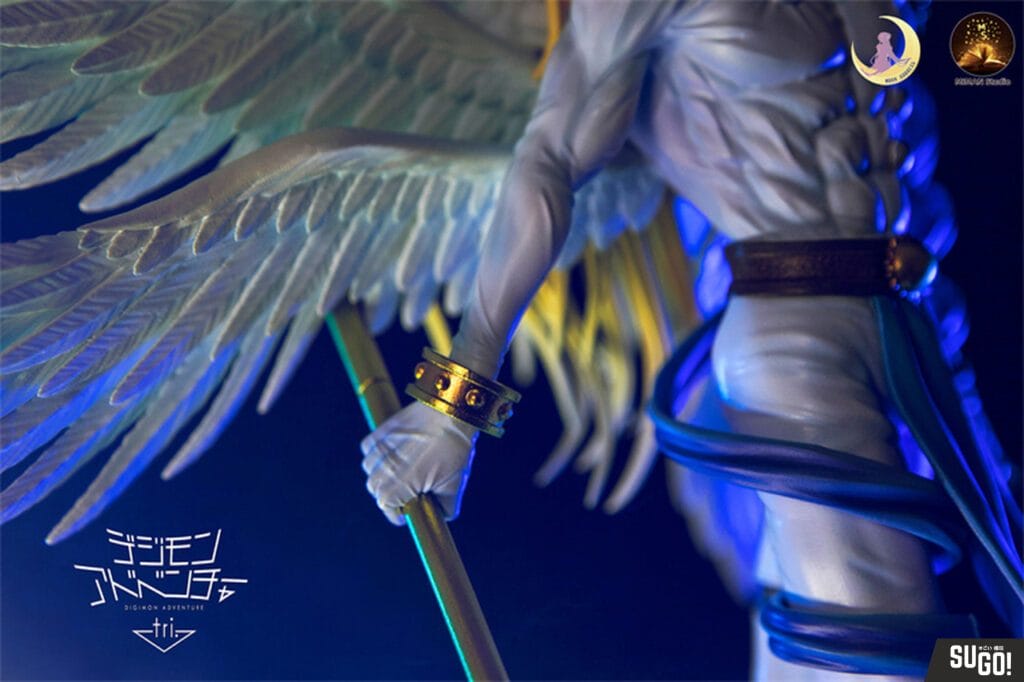 MIMAN Studio Digimon Angemon with LED GK Statue - Sugo Toys | Action ...