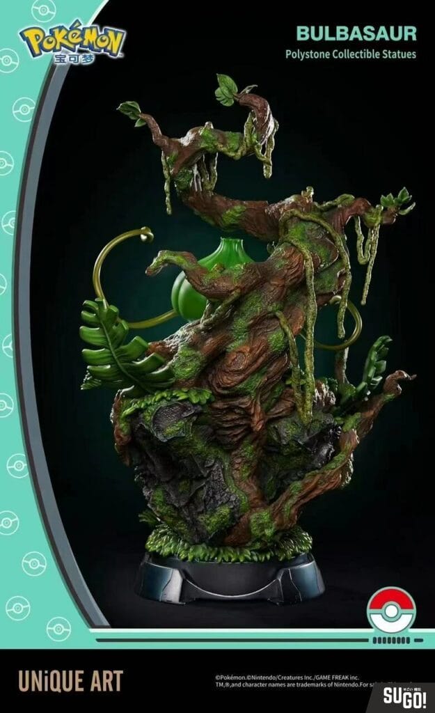 Unique Art Studio Pokemon Bulbasaur 44cm Licensed Statue - Sugo Toys ...