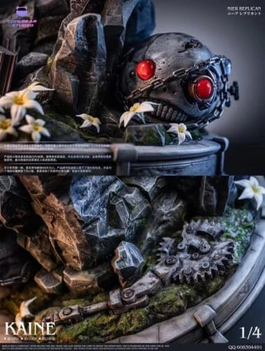 Coolbear Studio NieR Kaine 1/4 Scale Deluxe Ver. GK Statue With Extra ...