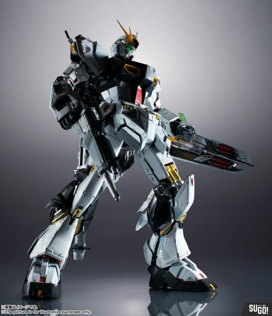 Bandai Metal Structure RX-93 nu Gundam Die-cast Figure [EX-Display ...