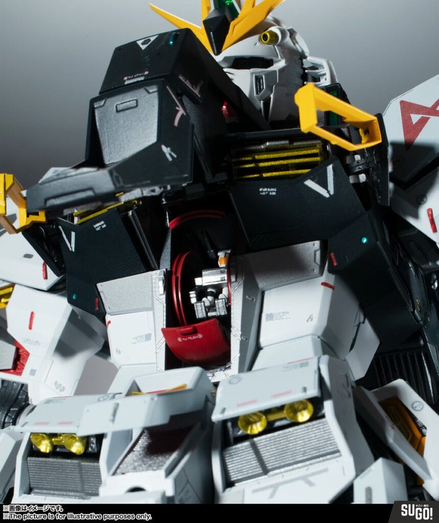 Bandai Metal Structure RX-93 nu Gundam Die-cast Figure [EX-Display ...