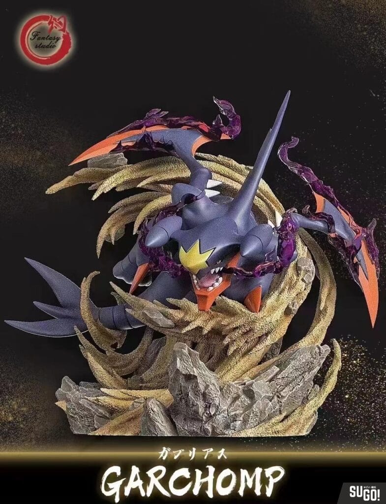 Fantasy Studio Pokemon Mega Garchomp GK Statue - Sugo Toys | Action ...