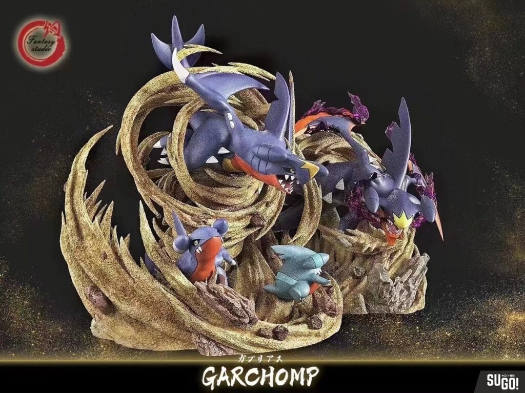 Fantasy Studio Pokemon Mega Garchomp GK Statue - Sugo Toys | Action ...