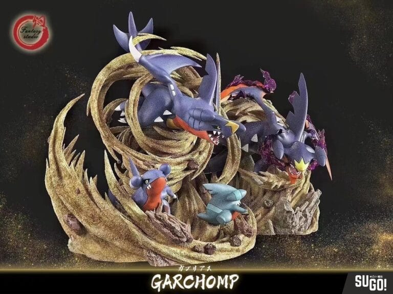 Fantasy Studio Pokemon Mega Garchomp GK Statue - Sugo Toys | Action ...
