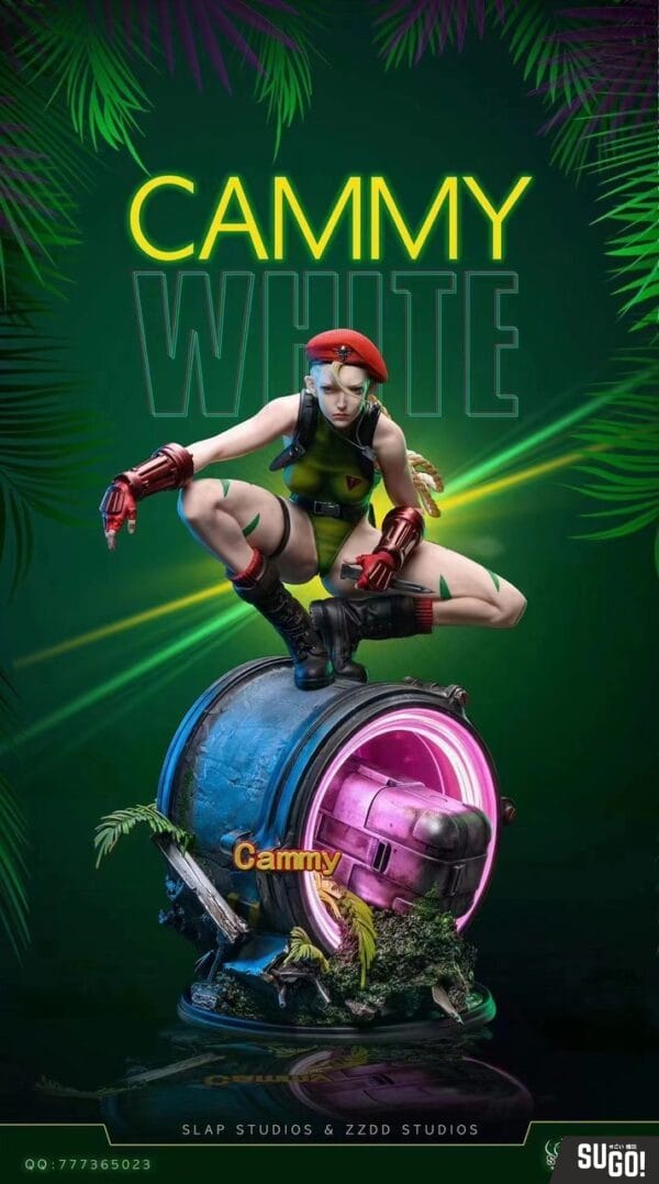 Slap Studio x ZZDD Studios [18+] Street Fighter Cammy White 1/4 Scale EX Ver. GK Statue - Sugo ...