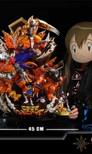 T-Rex Studio Digimon Greymon Evolutionary Chain Deluxe Ver. 58cm Statue - Sugo Toys | Australian ...