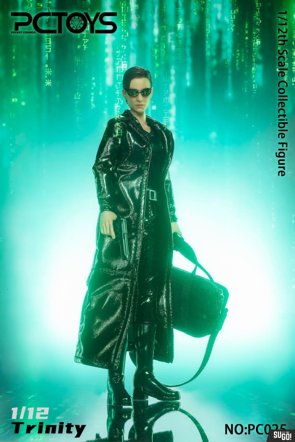 PC Toys The Matrix Trinity 1/12 Scale Action Figure PC025 - Sugo Toys ...