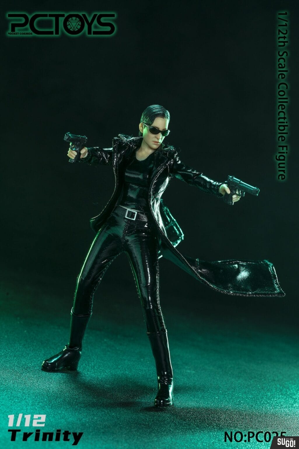 PC Toys The Matrix Trinity 1/12 Scale Action Figure PC025 - Sugo Toys ...