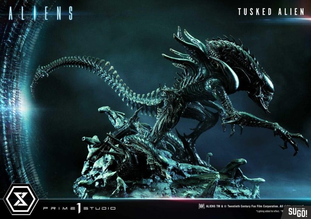Prime 1 Studio Premium Masterline Aliens (Comics) Tusked Alien 1/4 ...