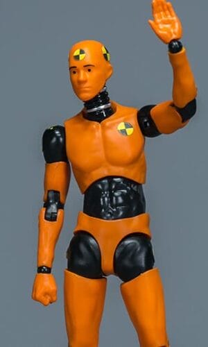 Damtoys Testman Pocket Elite Crash Test Dummy 1/12 Scale Action Figure ...